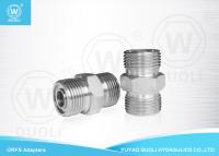 China Carbon Steel Hydraulic ORFS Male Adapter 1F Thread O Ring Pipe Fitting EATON Standard for sale