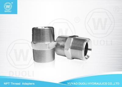 China Carbon Steel Straight NPT Male Thread Hydraulic Pipe Fittings Adapters 1/8 to 2 Inch for sale