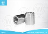 China Hydraulic Hose Ferrule 00210 for SAE100 R2AT EN 853 2SN Carbon Steel 21mm to 75.5mm for sale
