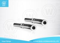 China 45° Elbow ORFS Female Flat Seat Hydraulic Hose Fitting SAE J516 Carbon Steel 9/16-18 for sale