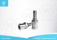 China Double HEX SAE J516 Hydraulic Hose End Fittings ORFS Female Thread 9/16-18 Carbon Steel for sale
