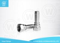 China Carbon Steel BSP Hydraulic Fittings Male Female Connector G1/4 to G2 for sale