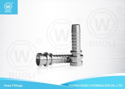 China JIS BSP 60° Cone Seat Hydraulic Hose End Fittings Swivel Nut Female Carbon Steel 29611 for sale
