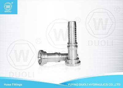 China SAE J518 Code 61 Hydraulic Flange Fittings 3000 PSI Carbon Steel 87312 Series for sale