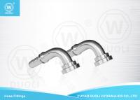 China 90 Degree SAE Flange Code 61 Hydraulic Pipe Fitting 3000 PSI Carbon Steel ISO12151-3 for sale