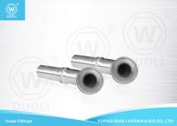 China 67.5° Elbow SAE Hydraulic Flange Fittings 3000 PSI , Code 61 Flange Adapters for sale