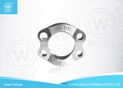 China Carbon Steel SAE Split Flange Clamps 3000 PSI SAE J518 Hydraulic Hose Fittings for sale
