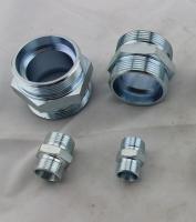 China Eaton 1C Male Thread Metric Compression Tube Fitting L Series 24 Degree Carbon Steel M12x1.5 for sale