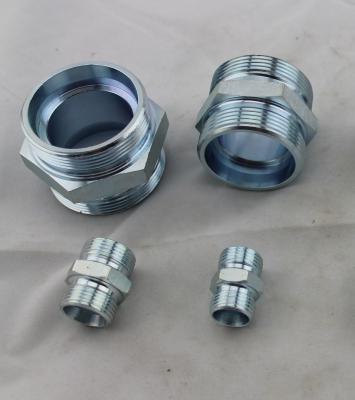 China Eaton 1C Male Thread Metric Compression Tube Fitting L Series 24 Degree Carbon Steel M12x1.5 for sale