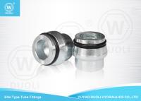 China Bite Type Tube Fitting Cap with O-Ring and Tube Nut M12x1.5 to M52x2.0 High Pressure Hydraulic Fittings for sale