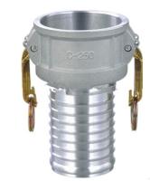 China Aluminum Camlock Type C Female Coupler Hose Shank 1.65MPa 2 Inch for sale