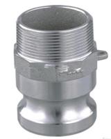 China Quick Disconnect Aluminium Camlock Coupling Fittings Type F Male Thread for sale