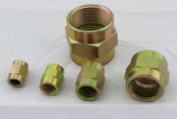China Female BSPT Threaded Hydraulic Pipe Fittings 1/4 to 2 Inch Carbon Steel Hose Connectors for sale