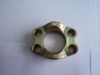 China 1 Inch Carbon Steel Split SAE Flange Clamp FL12 FS16 Hydraulic Pipe Fitting for sale