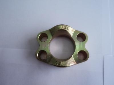 China 1 Inch Carbon Steel Split SAE Flange Clamp FL12 FS16 Hydraulic Pipe Fitting for sale