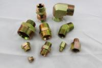 China Hydraulic BSP Flare Fittings Male Thread BSP to NPT Adapter 60 Cone Carbon Steel for sale