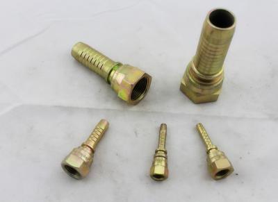 China Metric BSP JIC NPT Thread Hydraulic Hose Fittings Straight High Pressure Pipe Fittings Carbon Steel for sale