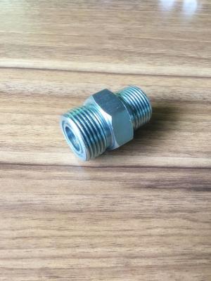 China Carbon Steel ORFS Male to BSP Male Hydraulic Hose Adapter with O-Ring 1/4-18 NPT for sale