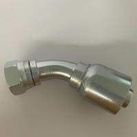 China CNC Machined One Piece Hydraulic Hose Fittings Carbon Steel Lightweight BSP NPT for sale