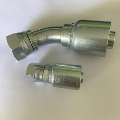 China Hydraulic Hose One Piece Connector Quick Coupling Carbon Steel 3000 PSI for sale