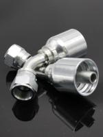 China 60 Degree Carbon Steel Internal Thread JIC Hydraulic Hose Fitting 37 Flare for sale
