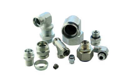 China JIS BSPT Gas Male 60 Cone Hydraulic Adapters 1ST4 G1/4 to R1/4 for sale