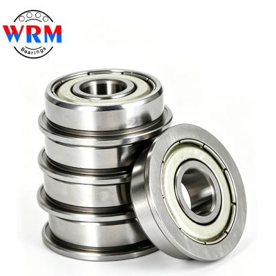 China Factory Direct Supply Miniature Flange Bearing F607 7*19*6mm with Good Price for sale