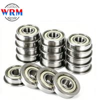 China Maintenance-free Miniature Flange Bearing F634 4*16*5mm with low price for sale