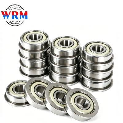 China Maintenance-free Miniature Flange Bearing F634 4*16*5mm with low price for sale