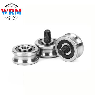 China In Stock Supply U groove bearing 0638UU 6.5*36.6*9.5mm with good price for sale