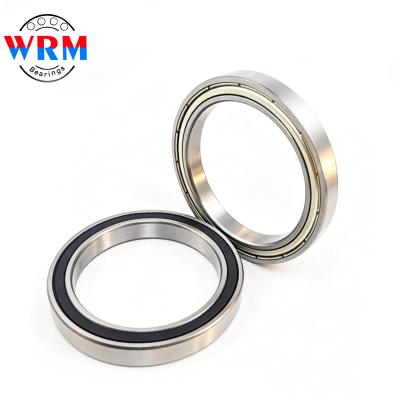 China Low Noise Deep Groove Ball Bearing 6709-2RS 45*55*6mm Microscope Lens Drive Bearing for sale