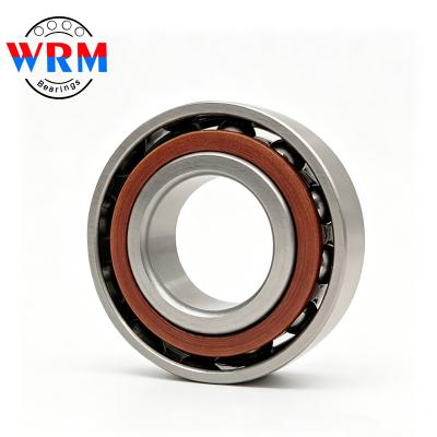 China Precious Machined Angular Contact Ball Bearing 7304AC 46304 20*52*15mm Pumps Bearing for sale