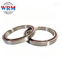 China Precious Machined Thin-walled Angular Contact Ball Bearing 71919 95*130*18mm Compressors Bearing for sale