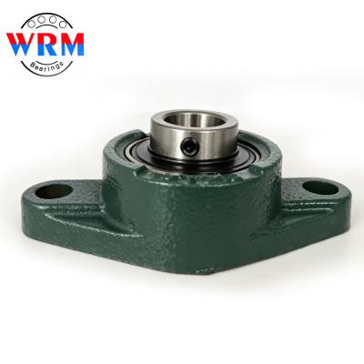 China Strict Quality Inspection Pillow Block Bearing UCFL201 12*60*113mm Elevator Auxiliary Transmission Parts Bearing for sale