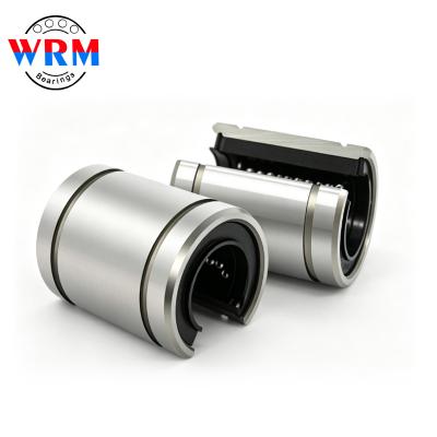 China Precious Machined Linear Bearing LM6UU-OP/AJ 6*12*19mm Food Processing Stainless Linear Bearing for sale