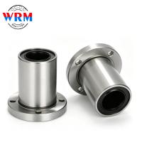China High Quality Flanged Linear Bearing LMF13UU 13*23*32mm Food Processing Stainless Linear Bearing for sale