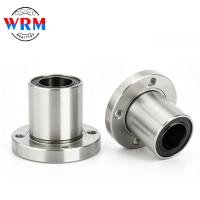 China Brand New Flanged Linear Bearing LMEF12 Food Processing Stainless Linear Bearing for sale