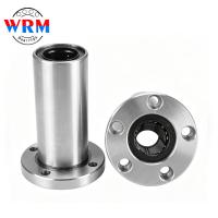 China Precious Quenched Flanged Linear Bearing LMF8LUU 8*15*45mm Testing Instrument Precision Linear Bearing for sale