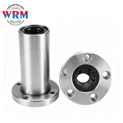 China Precious Quenched Flanged Linear Bearing LMF8LUU 8*15*45mm Testing Instrument Precision Linear Bearing for sale