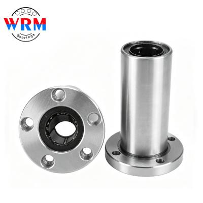 China Long Service Life Flanged Linear Bearing LMF10LUU 10*19*55mm Medical Equipment Precision Linear Bearing for sale