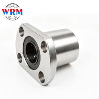 China Hot Selling Flanged Linear Bearing LMH12UU 12*21*30mm Fitness Equipment Linear Slide Bearing for sale