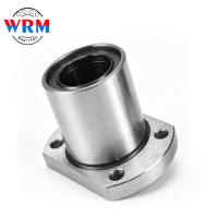 China High Precision Flanged Linear Bearing LMH40UU 40*60*80mm Robotic Arm Linear Motion Bearing for sale