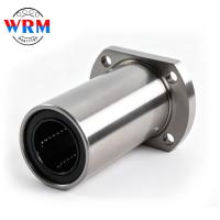 China Wuxi WRM Bearings Flanged Linear Bearing LMH50LUU 50*80*192mm Automation Equipment Linear Motion Bearing for sale