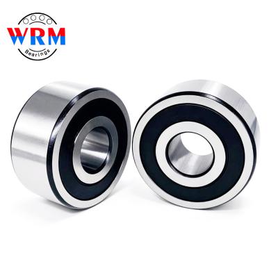 China Low Noise Double Row Angular Contact Ball Bearing 3911-2RS 55*80*19mm Textile Machinery Bearing for sale