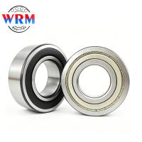China OEM Standard Production Double Row Angular Contact Ball Bearing 3307ZZ 35*80*34.9mm Compressors Bearing for sale