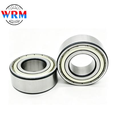 China High Concentricity Double Row Angular Contact Ball Bearing 3811ZZ 55*72*13mm Compressors Bearing for sale