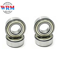 China OEM Standard Production Double Row Angular Contact Ball Bearing 3814ZZ 70*90*15mm Vacuum Machine Bearing for sale