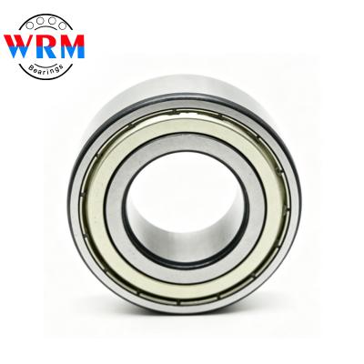 China Precious Quenched Double Row Angular Contact Ball Bearing 3815ZZ 75*95*15mm Compressor Bearing for sale
