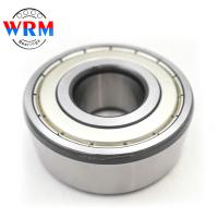 China Hot Selling Double Row Angular Contact Ball Bearing 5206ZZ 30*62*23.8mm Compressor Bearing for sale