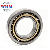 China Low Noise Four Point Angular Contact Ball Bearing QJ214 70*125*24mm Compressor Bearing for sale